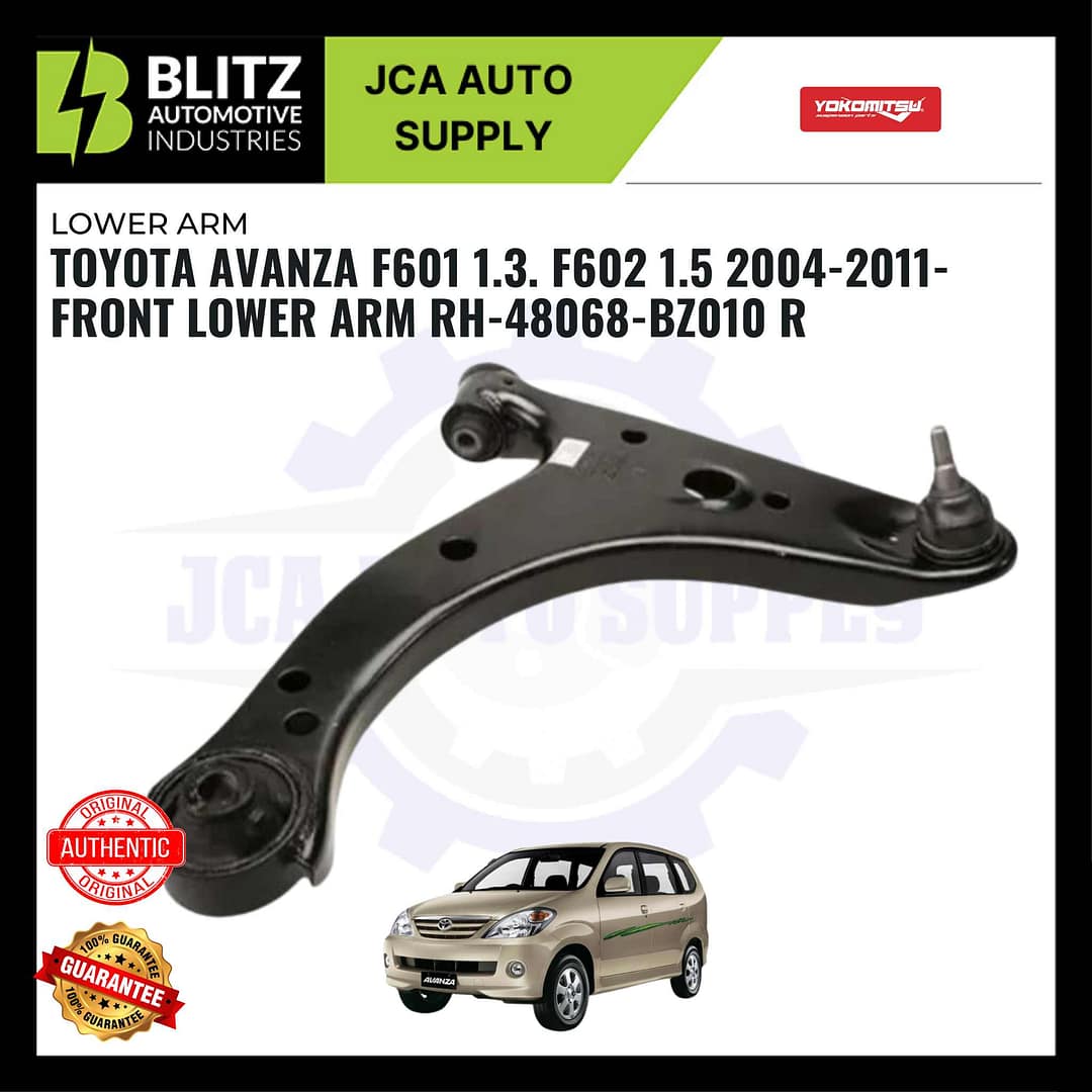 Toyota Avanza F601 1.3. F602 1.5 2004-2011-Front Lower Arm ...