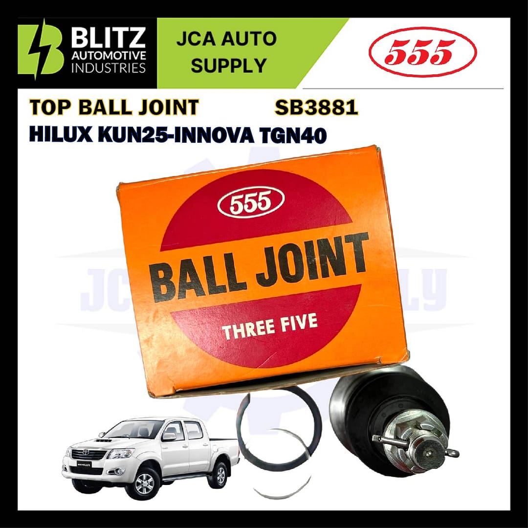 Top Ball Joint Original-Hilux KUN25, Innova TGN40-Three 5-SB3881 ...