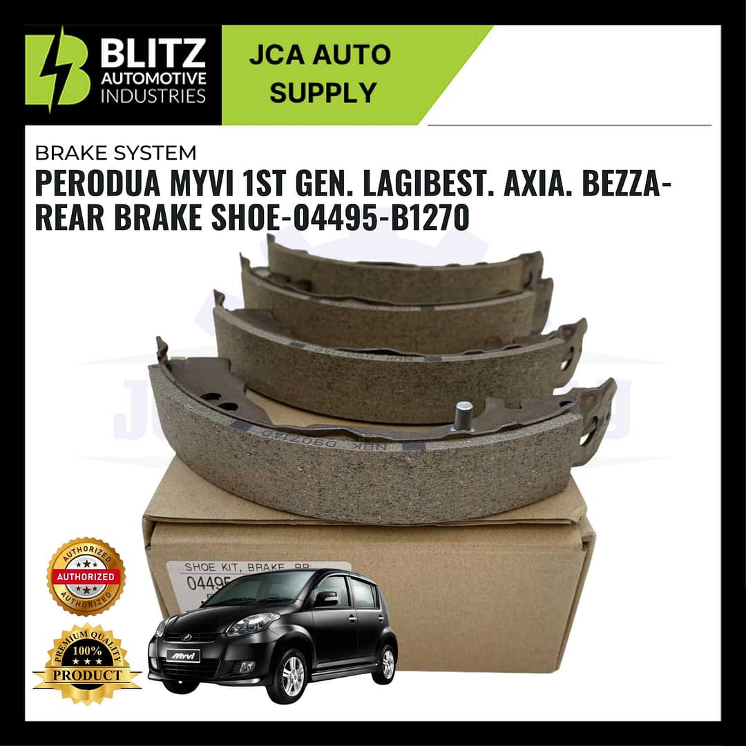 Perodua Myvi 1st Gen. Lagi best. Axia. Bezza-Rear Brake Shoe-04495 ...