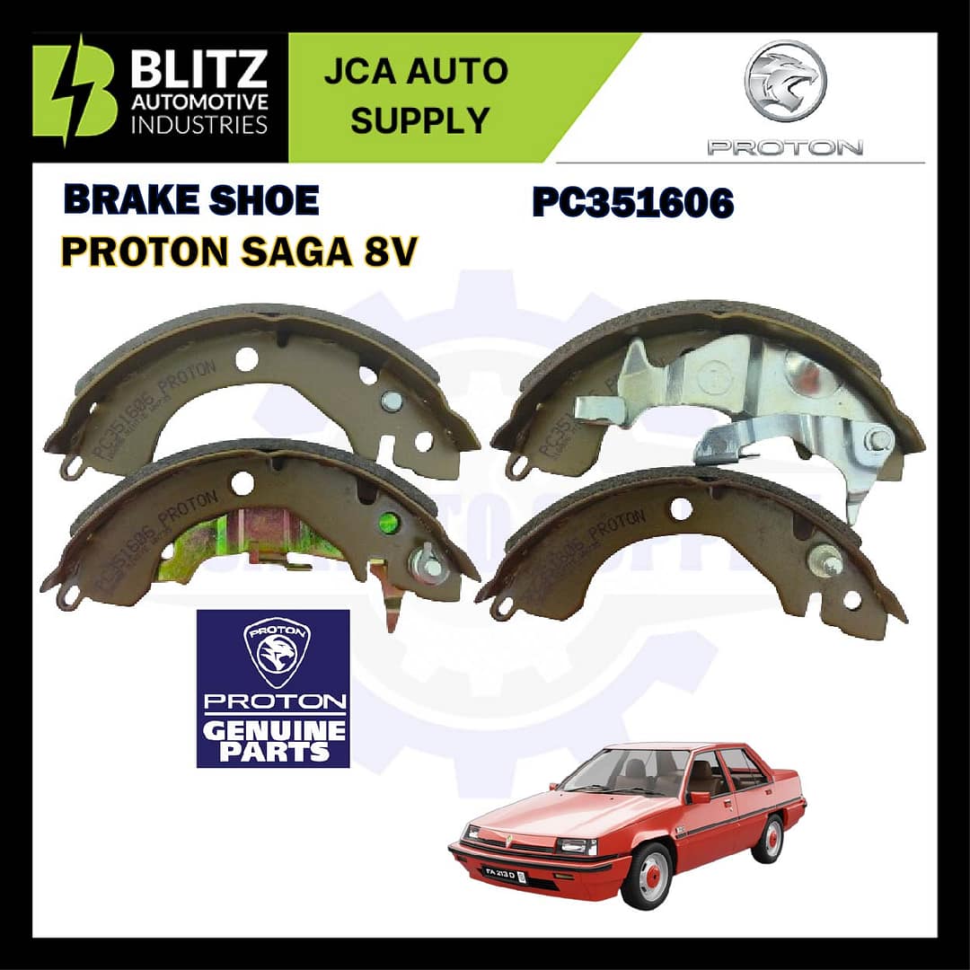 Brake Shoe Set-Proton Saga 8V-Magma-Orion-PROTON ORIGINAL-PC351606 ...