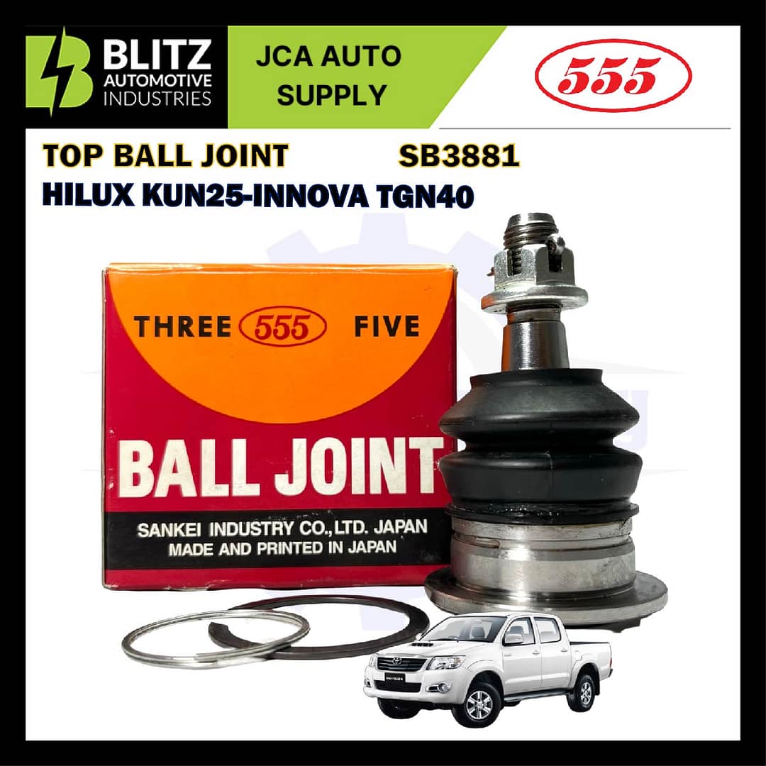 Top Ball Joint Original-Hilux KUN25, Innova TGN40-Three 5-SB3881 ...
