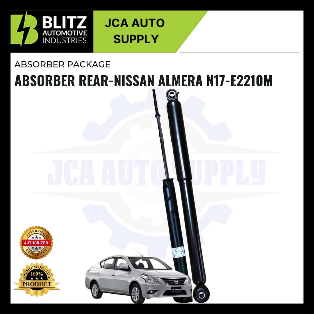 Nissan Almera N17 Rear-Front Absorber Set-APM-B1121-B1120-E2210 ...