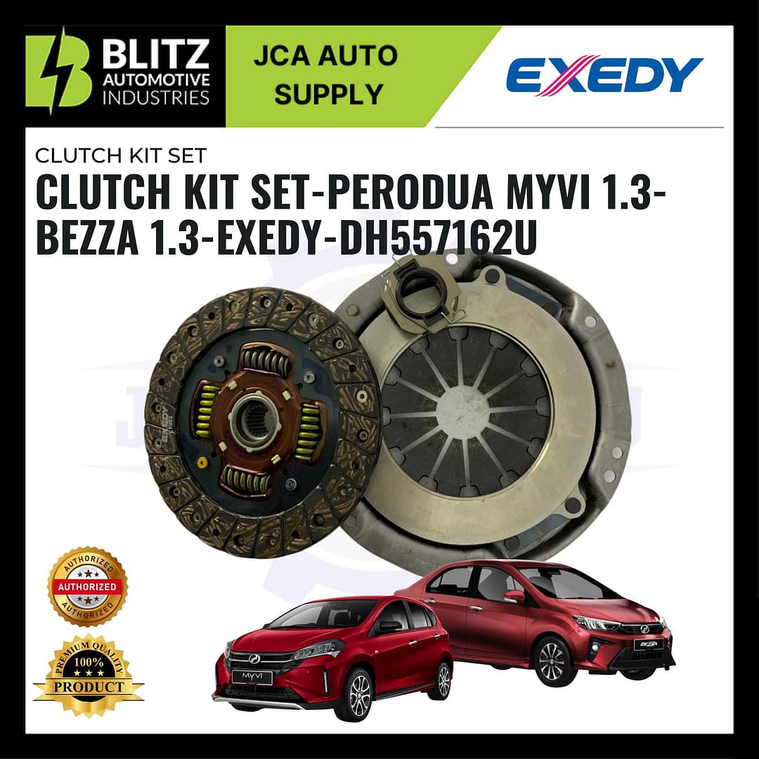 Clutch Kit Set-Perodua Myvi 1.3-Bezza 1.3-Exedy-DH557162U - Blitzcarbon.com
