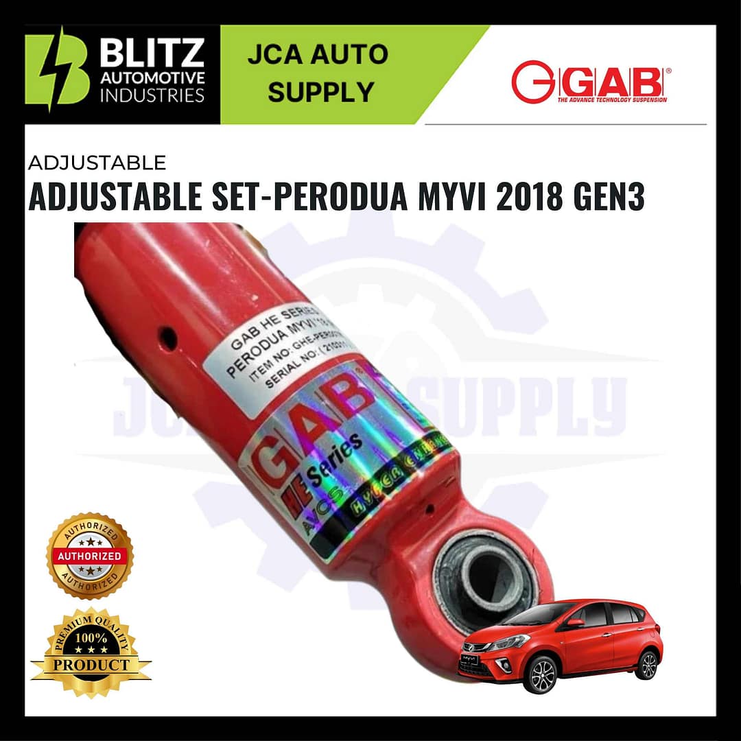 Adjustable Set Hilow Bodyshift-Perodua Myvi 2018 Gen3 - Blitzcarbon.com