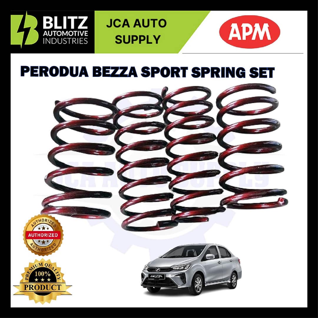 Perodua Bezza Sport Spring Set (APM PERFORMAX) - Blitzcarbon.com