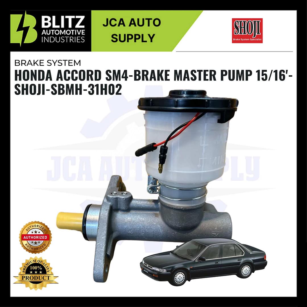 Honda Accord SM4-Brake Master Pump 15/16'-Shoji-SBMH-31H02 - Blitzcarbon.com