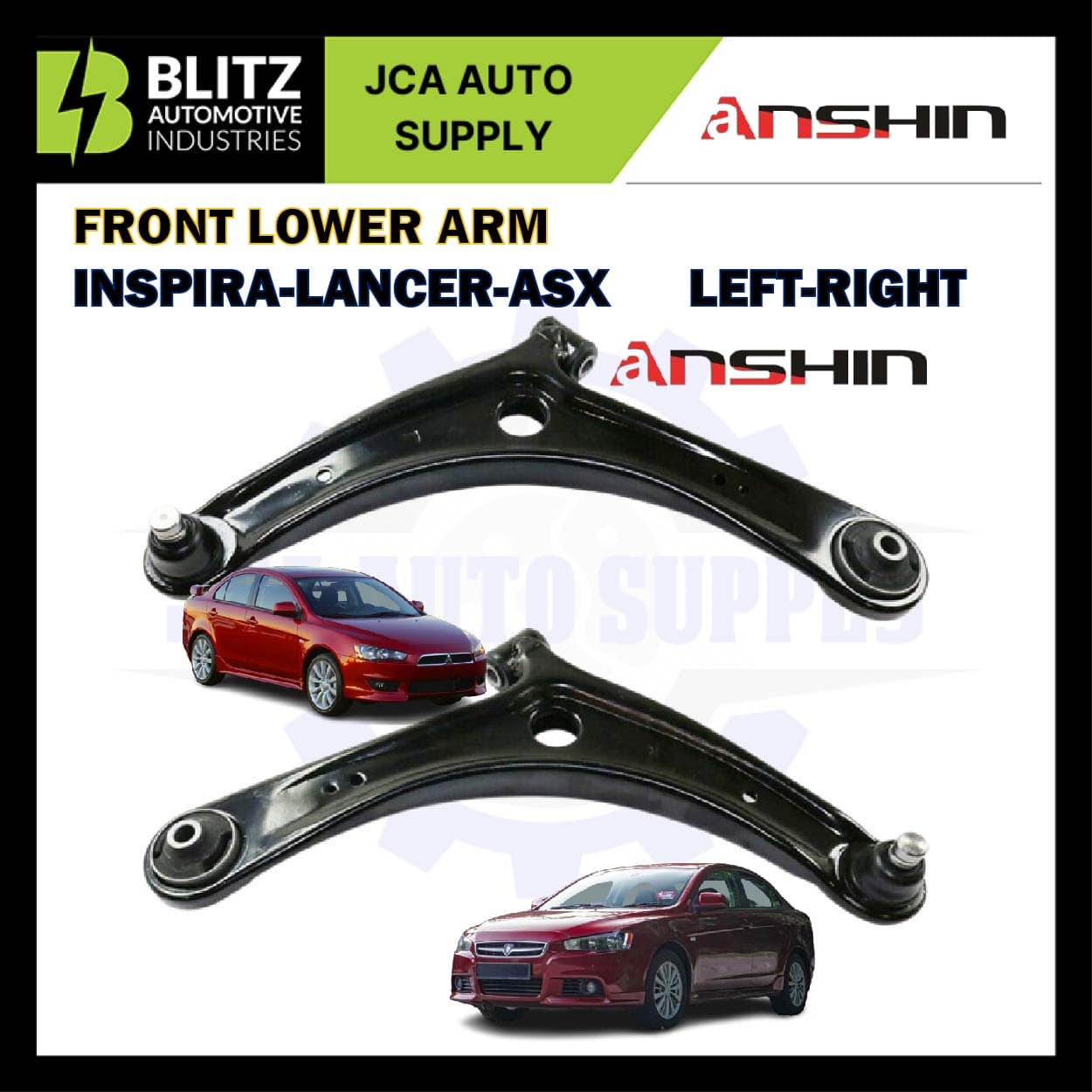 Proton Inspira-Mitsubishi Lancer ASX Lower Arm-Front Left-Right-Anshin ...