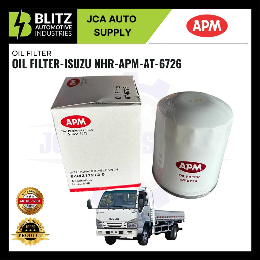 Oil Filter-Isuzu NHR-APM-AT-6726 - Blitzcarbon.com