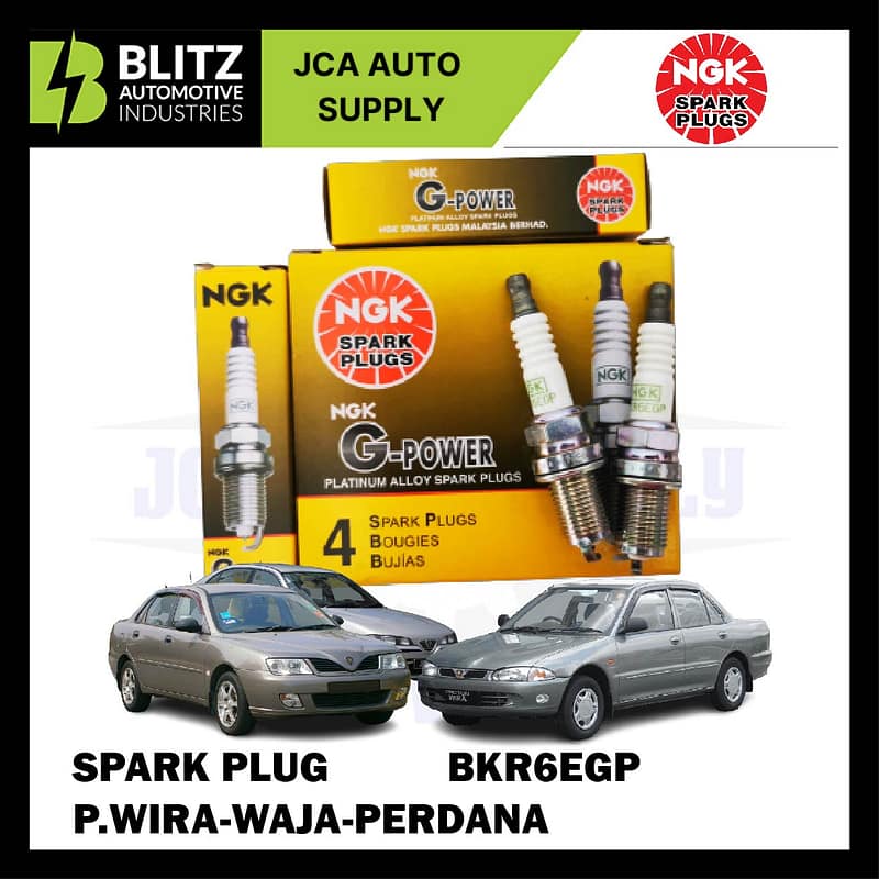 Spark Plug Set (4pcs) - Proton Wira – Waja – Perdana – Perodua Myvi ...