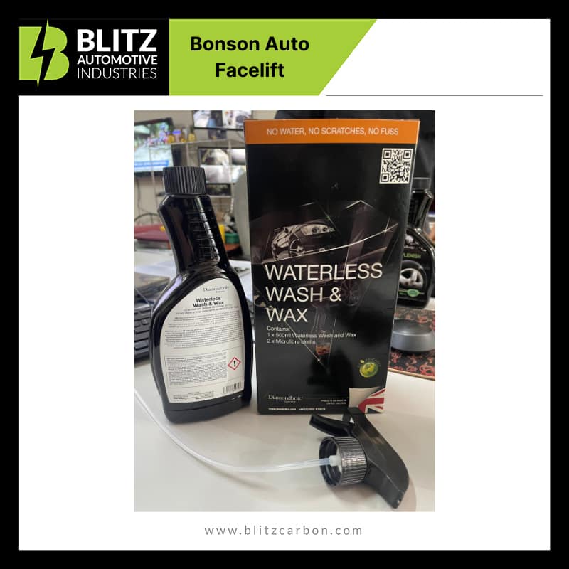 [NO WATER, NO SCRATCH, NO FUSS] Diamondbrite Waterless Wash & Wax 500ml ...