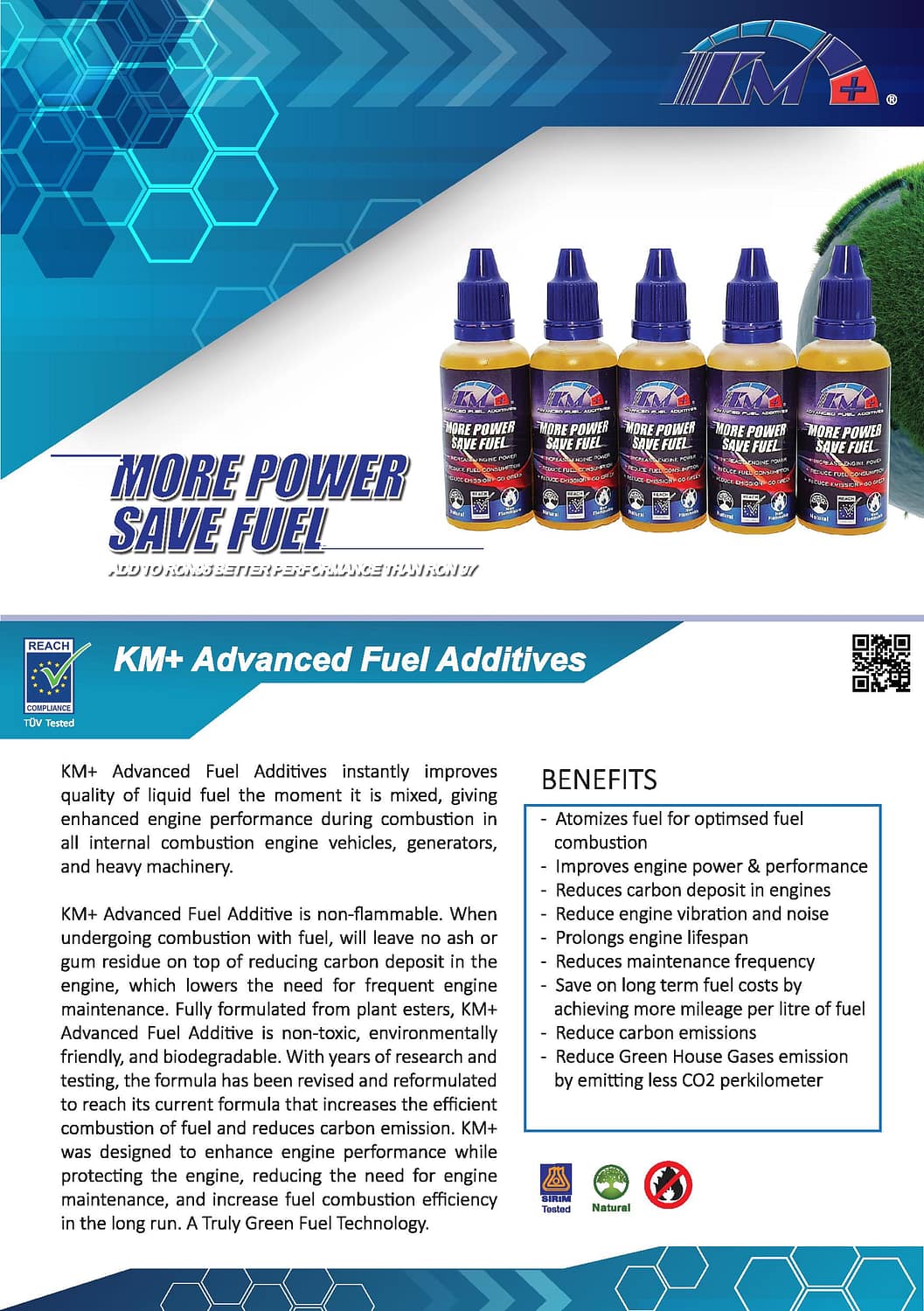 KM+ Advanced Fuel Additives & KM+ Nano Crystals - Blitz Automotive ...