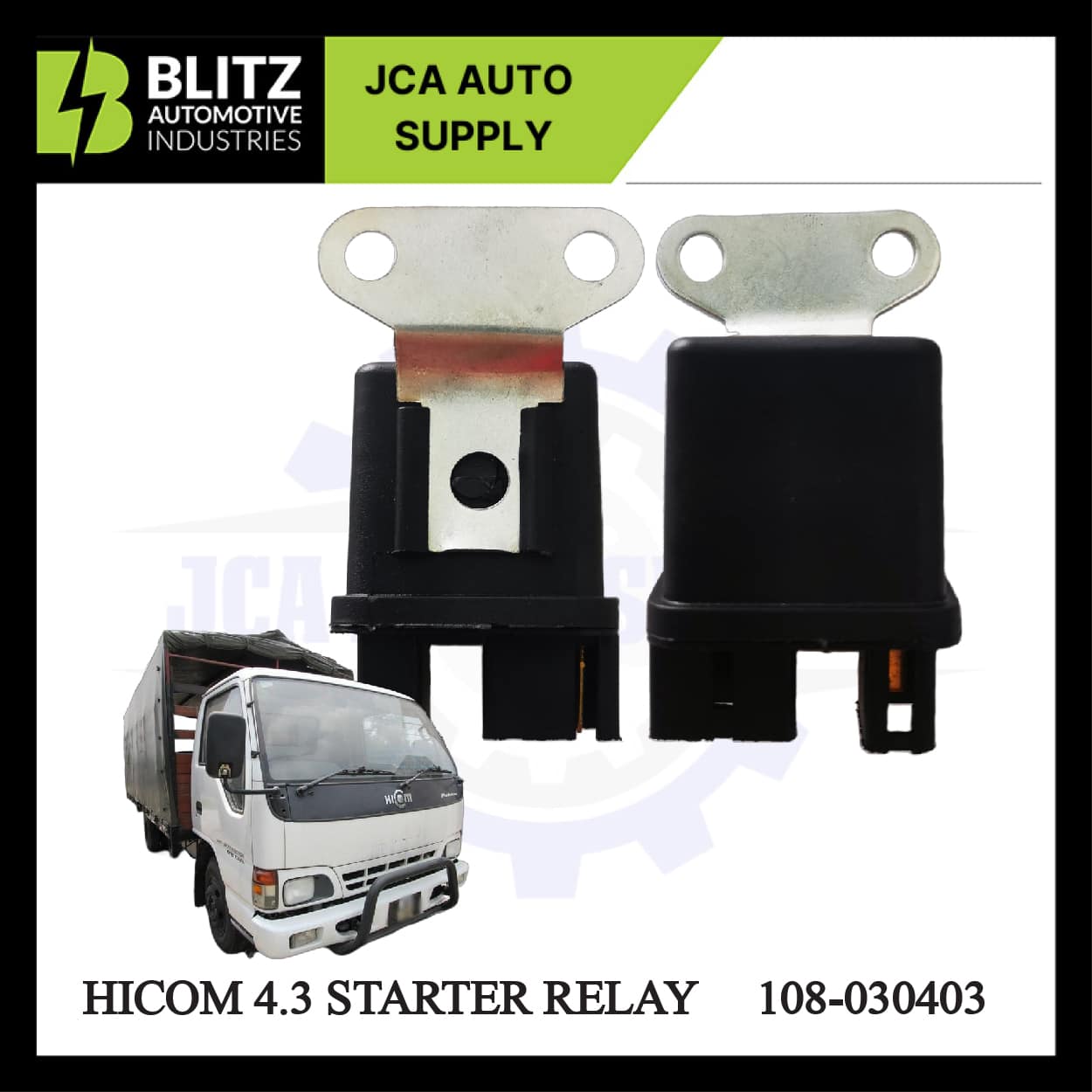 STARTER RELAY - HICOM 4.3 24V - MYK REPLACEMENT - 108-030403 ...