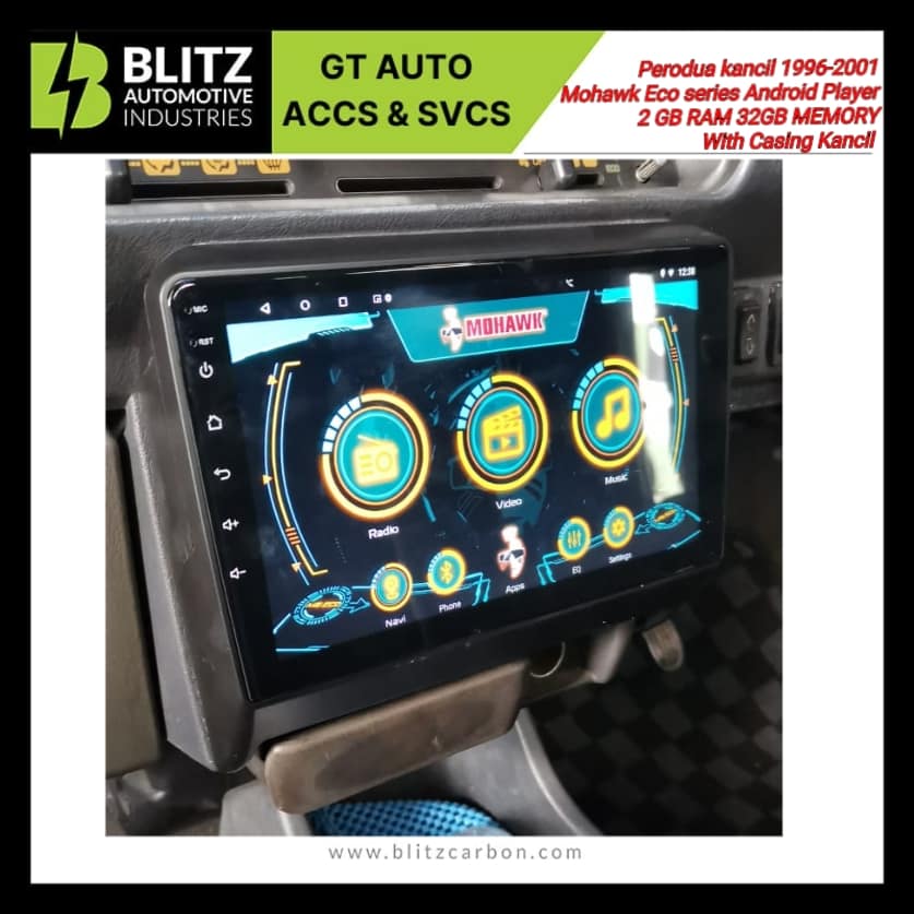 Perodua Kancil 1996-2001 MOHAWK Eco Series Android Player With Casing ...