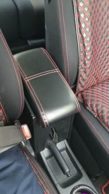 Proton saga 2016-2018 armrest console box - Blitzcarbon.com