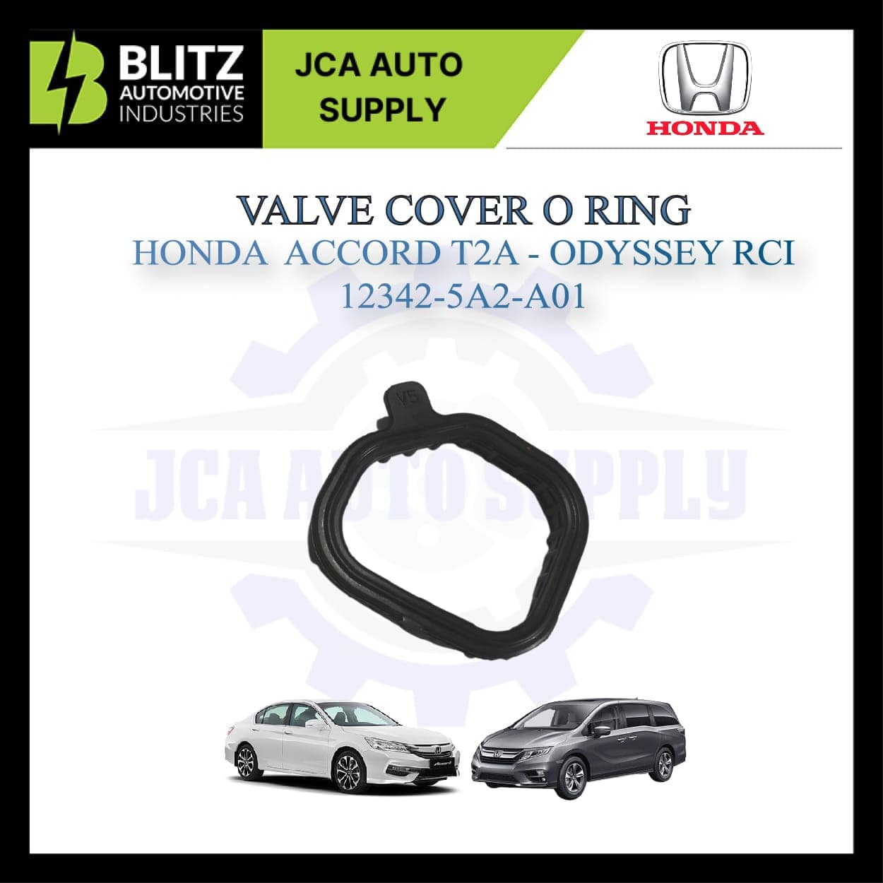 HONDA Valve Cover Gasket Set ORIGINAL Accord T2A Odyssey RCI - 12341 ...