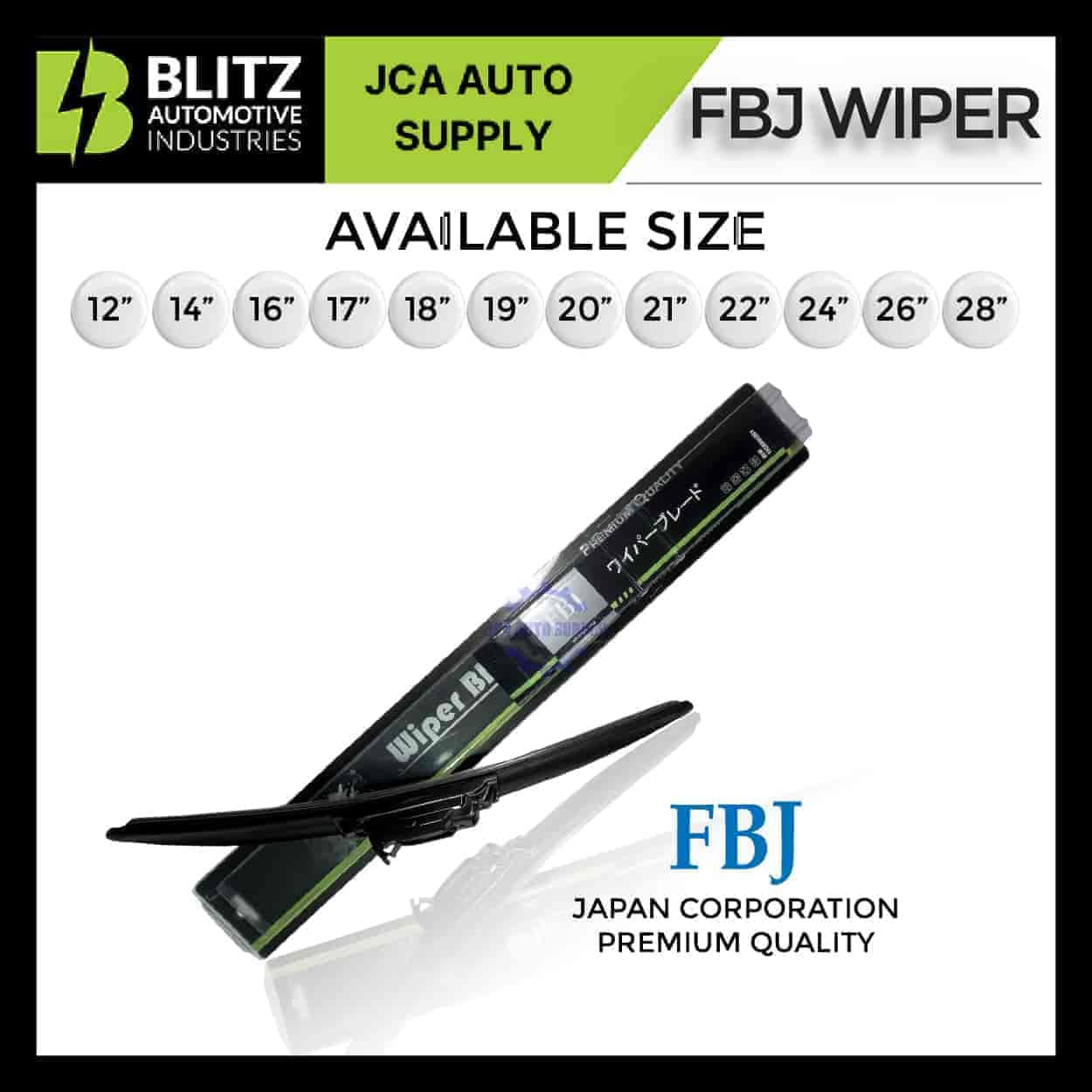 FBJ Wiper Blade Japan Corporation - Blitzcarbon.com