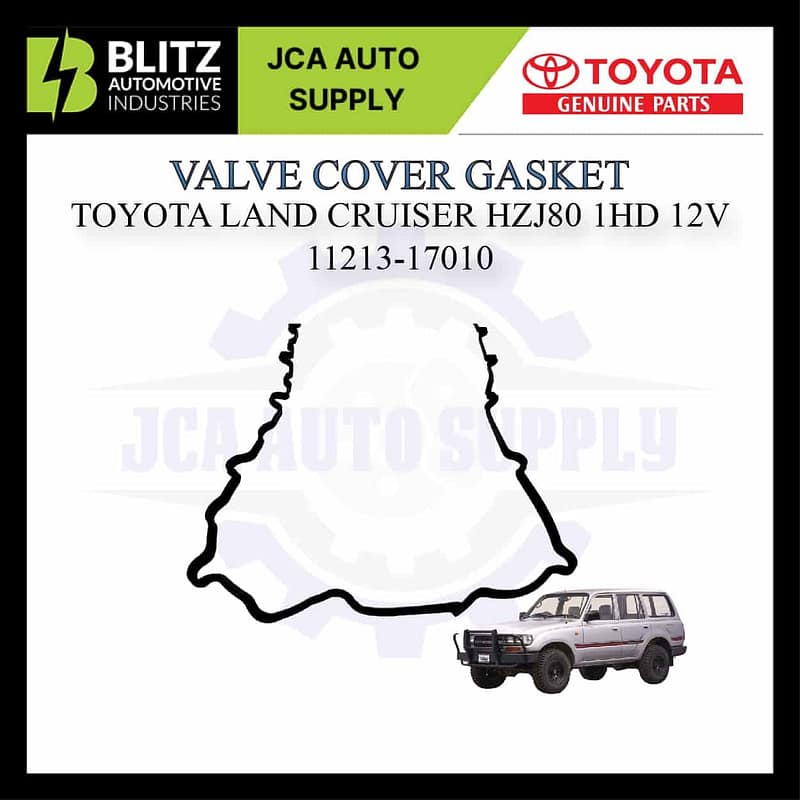 Toyota Valve Cover Gasket ORIGINAL - Land Cruiser HZJ80 - 11213-17010 ...