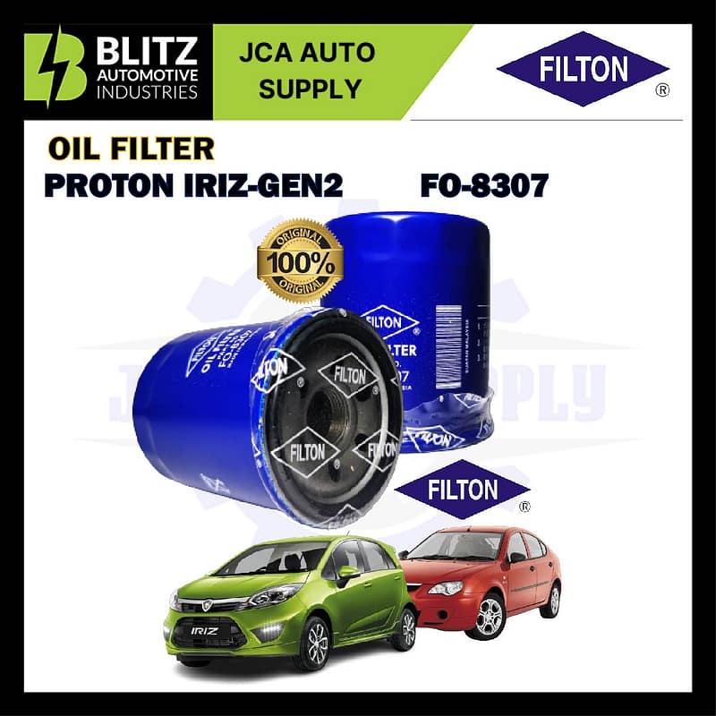 Proton Oil Filter-Filton-Proton-Proton Wira, Persona, Waja, Gen2, Exora ...