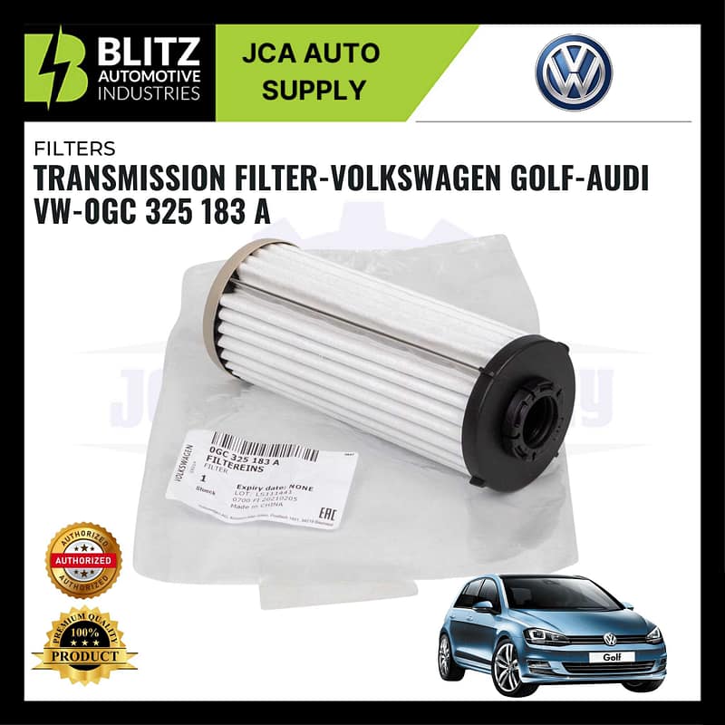 Transmission Filter With O Ring-Volkswagen Golf-Audi VW-0GC 325 183 A ...