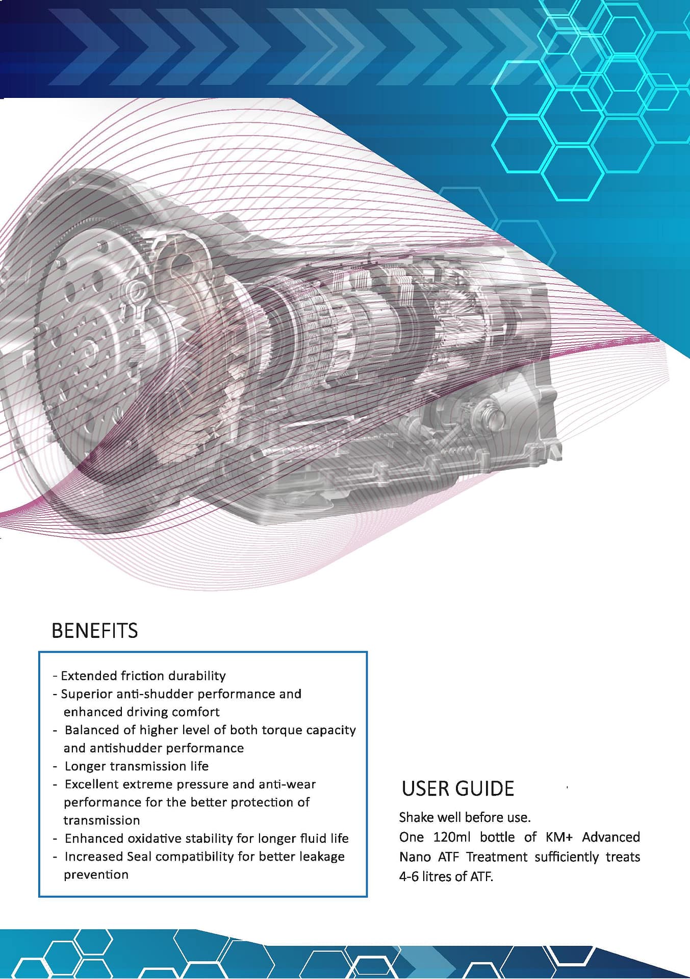 KM+ Advanced Nano ATF Treatment - Blitzcarbon.com